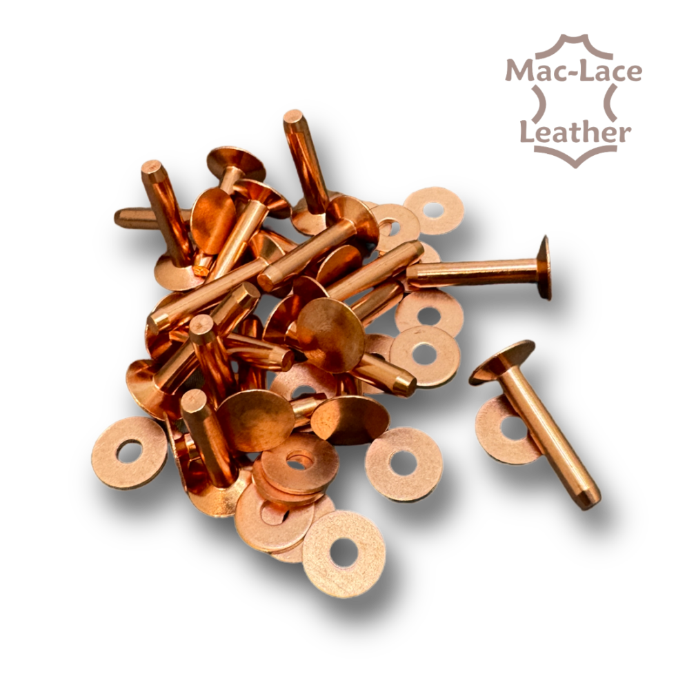 Crystal Rivets - Aqua | Mac-Lace Leather | Buy Online