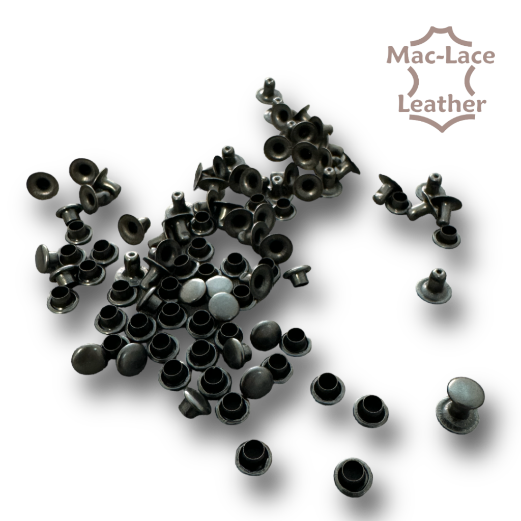 Single Cap Antique Rivet 5mm Pack of 2000 | Mac-Lace Leather | Buy Online