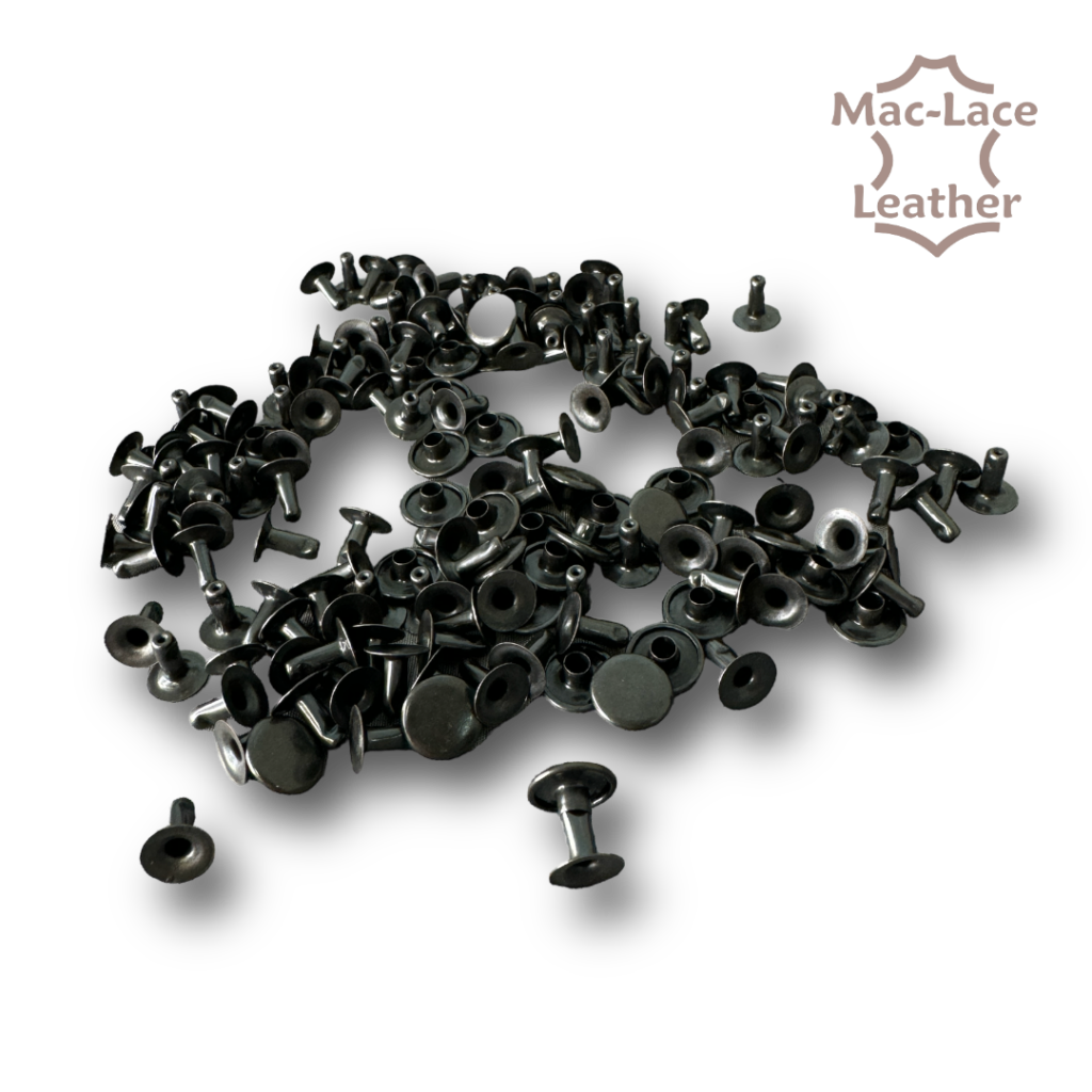 Single-Cap Rivet 8mm Antique Pack of 2000 | Mac-Lace Leather | Buy Online