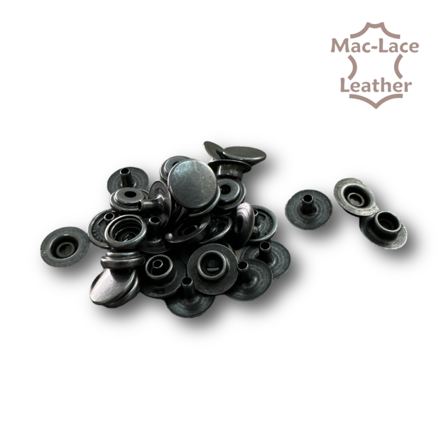 Small Press Studs Antique Pack of 10 | Mac-Lace Leather | Buy Online