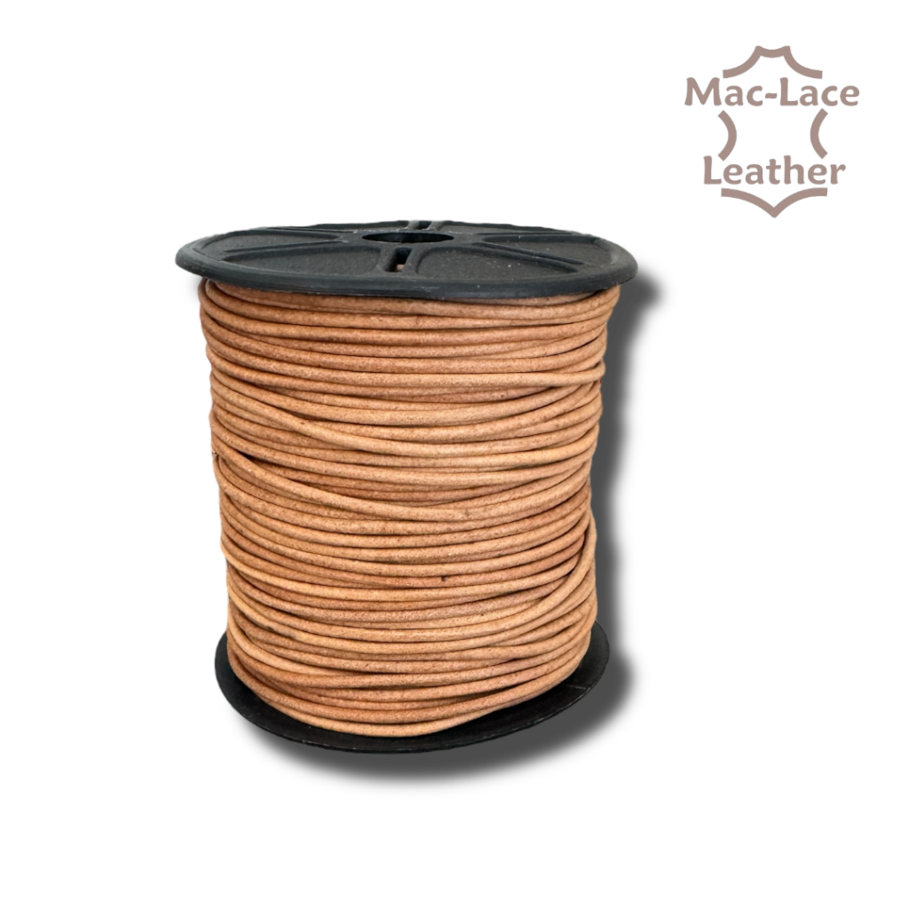 Round Leather Cow Lace | Mac-Lace Leather | Buy Leathercraft Online