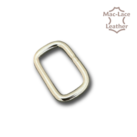 Welded 25mm Square Rings Stainless Steel | Mac-Lace Leather | Buy Online
