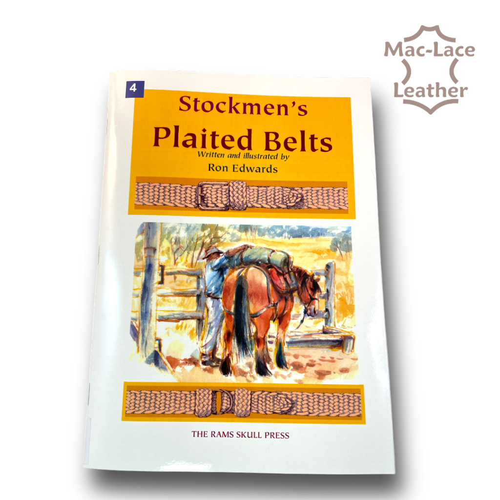 Ron Edwards Stockmans Plaited-Belts | Mac-Lace Leather | Buy Online