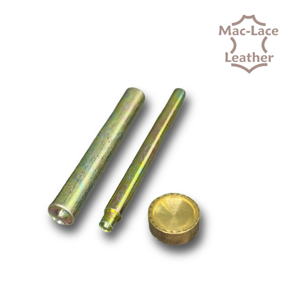 Segma Studs Short Stem 5mm Nickel 100Pk | Mac-Lace Leather | Buy Online