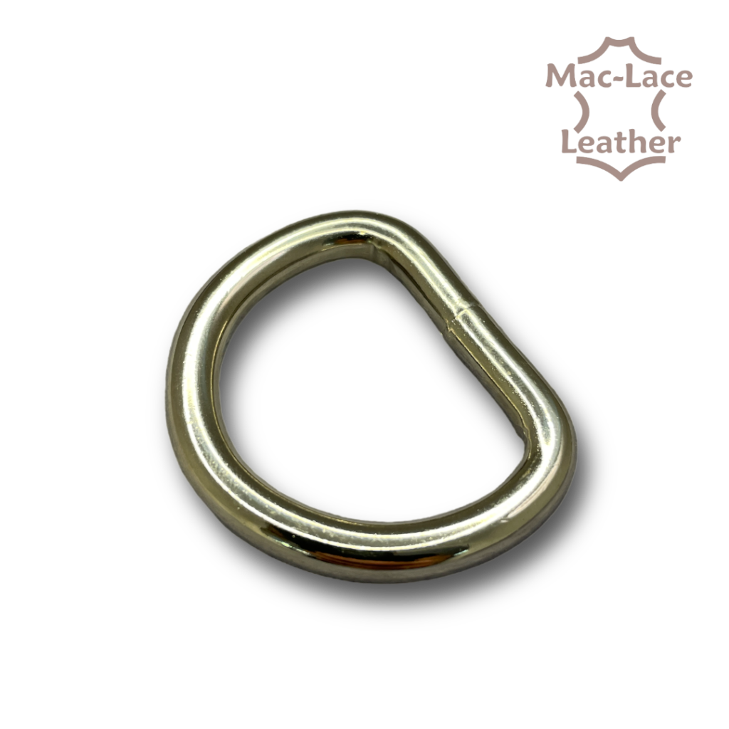 Stainless Steel welded-25mm Dee-Ring | Mac-Lace Leather | Buy Online