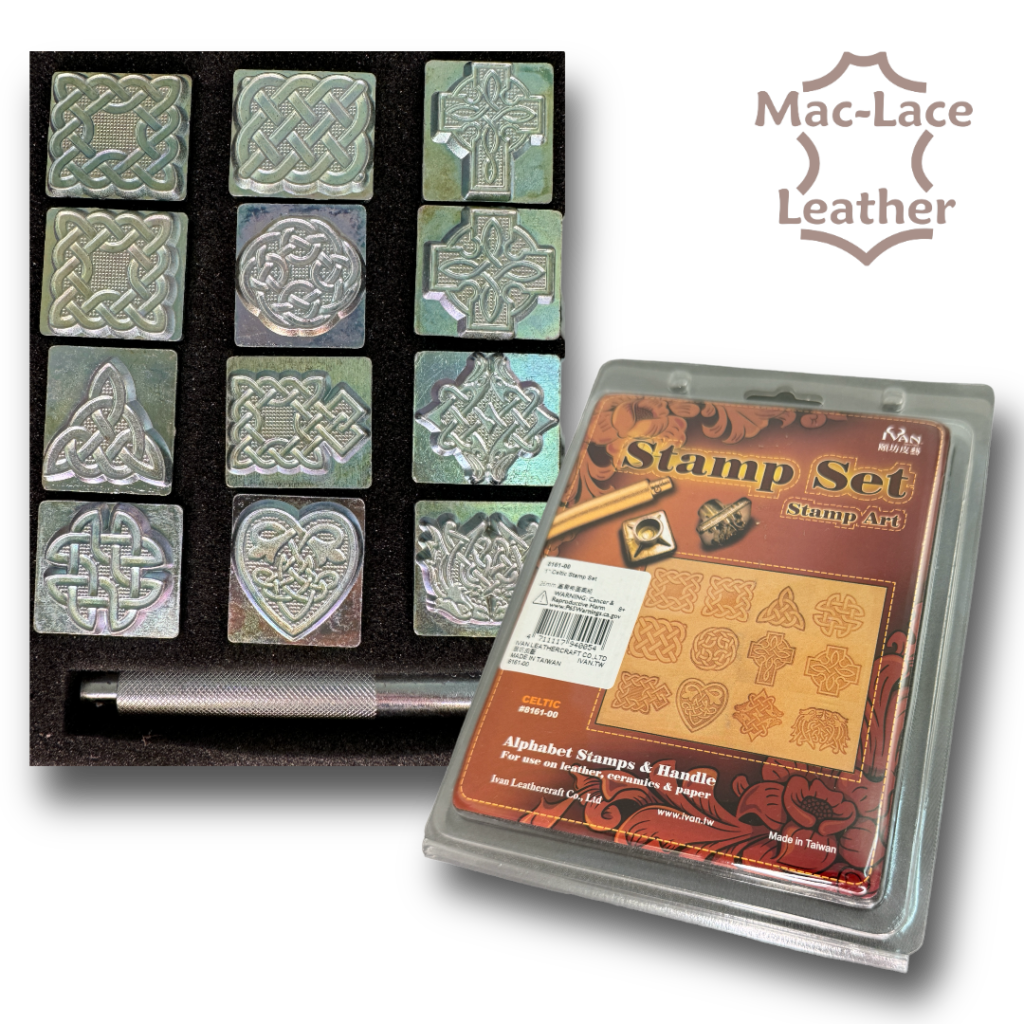 Celtic Pattern Stamp 13-Piece Set | Mac-Lace Leather | Buy Online