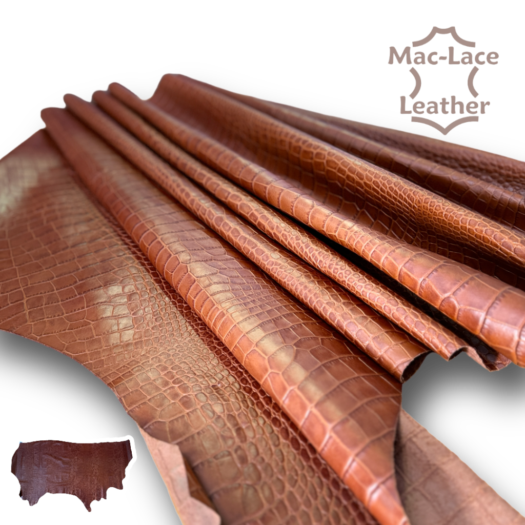 Lizard Predator Tan 0.8-1.2mm | Mac-Lace Leather | Buy Online