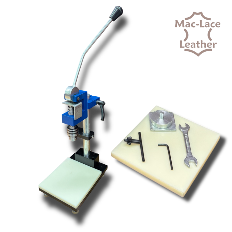 Manual Leather Hole Punching Press | Mac-Lace Leather | Buy Online
